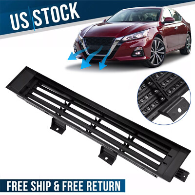 For Nissan Altima 2019-22 Radiator Grill Air Shutter Intake W/o Motor ...