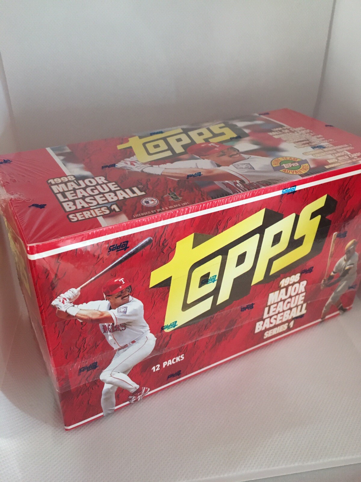 🔥1998 Topps JUMBO Box Rare 480 Cards Series 1 Hobby Box Sealed Baseball ...
