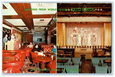 c1960 Silver Slipper Last Frontier Village Interior Las Vegas Nevada NV ...