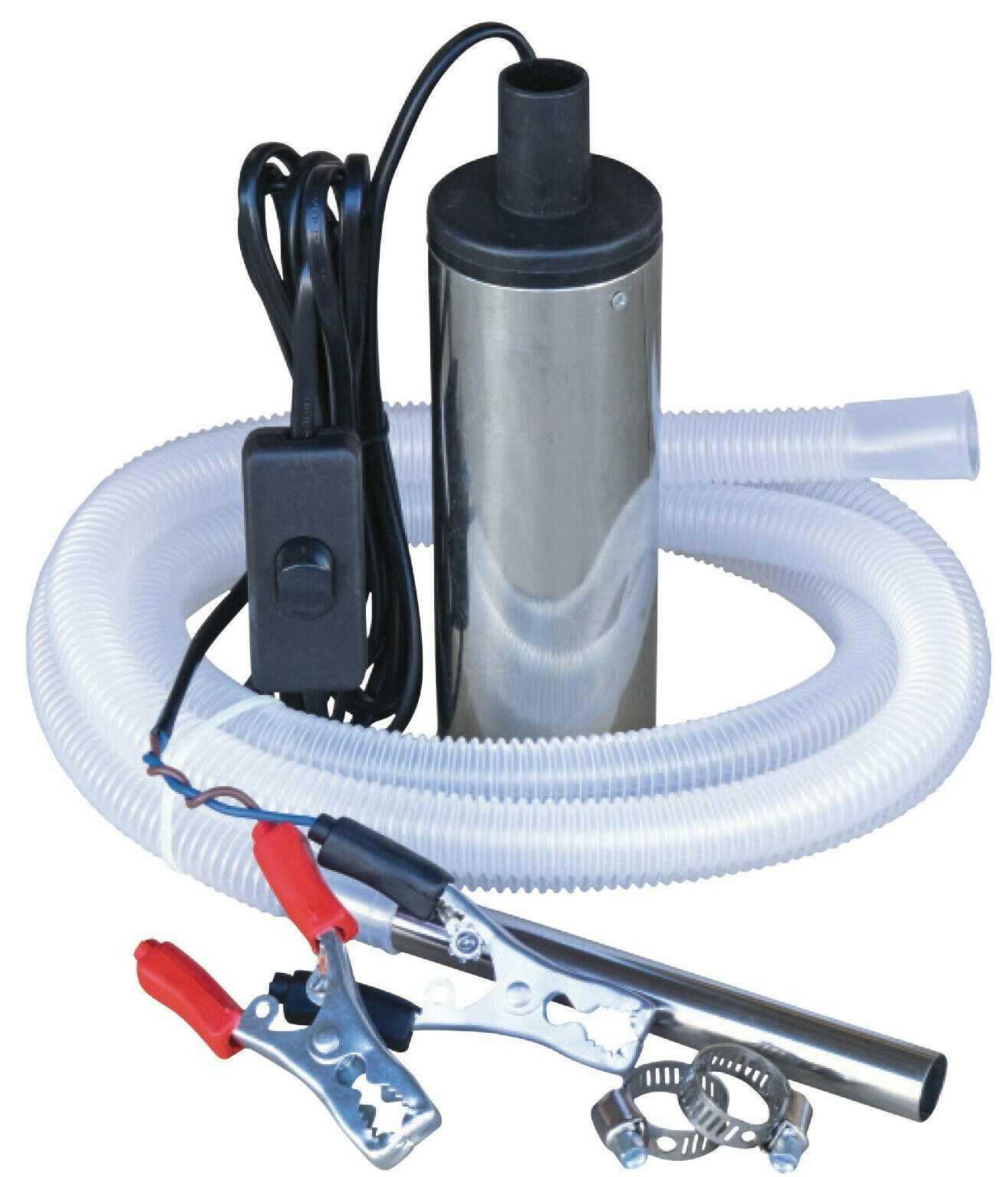 Selecta SUBMERSIBLE DIESEL TRANSFER PUMP PF49 12V 15-PSI Integral Inlet ...