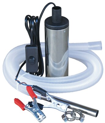 Selecta SUBMERSIBLE DIESEL TRANSFER PUMP PF49 12V 15-PSI Integral Inlet ...