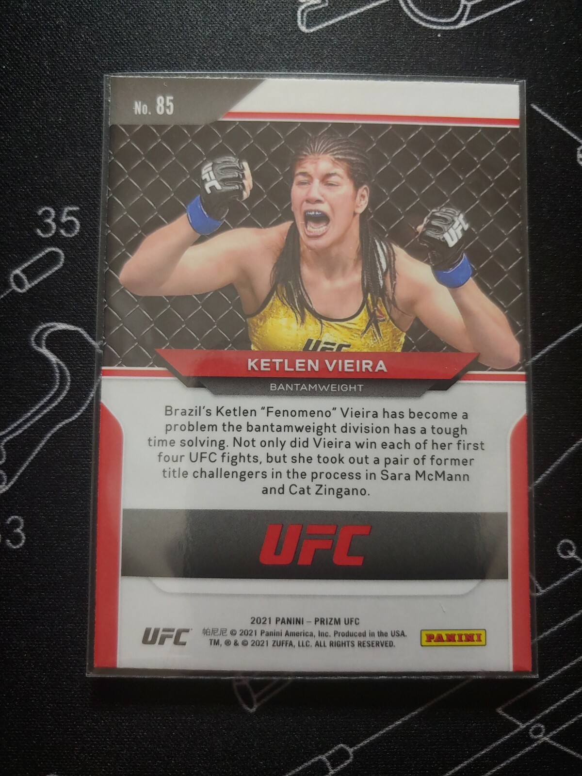 2021 Panini Prizm UFC - #85 Ketlen Vieira for sale online | eBay