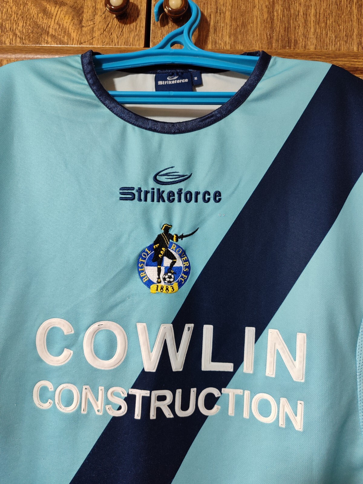 Bristol Rovers FC Strikeforce Football Shirt Away 2004/2005 Jersey Men ...