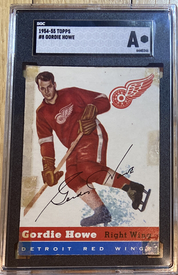 1954-55 Topps - #8 Gordie Howe for sale online | eBay