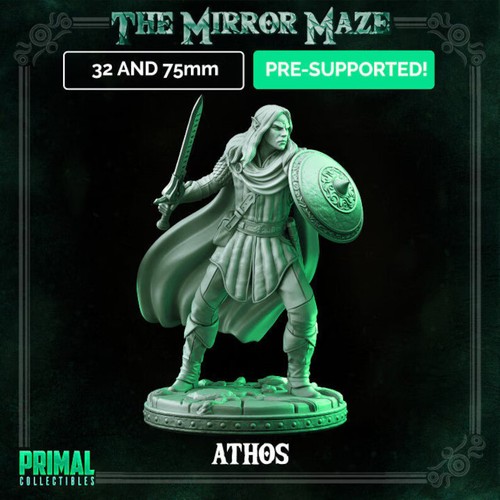 DnD Elves Mirror Maze Pack Mini 32mm Scale TTRPG | eBay UK