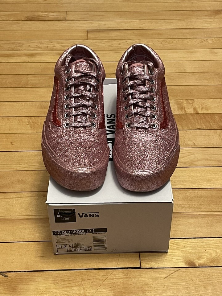 Size 11 - VANS Old Skool LX x Opening Ceremony Pink Glitter Pack 2017 ...