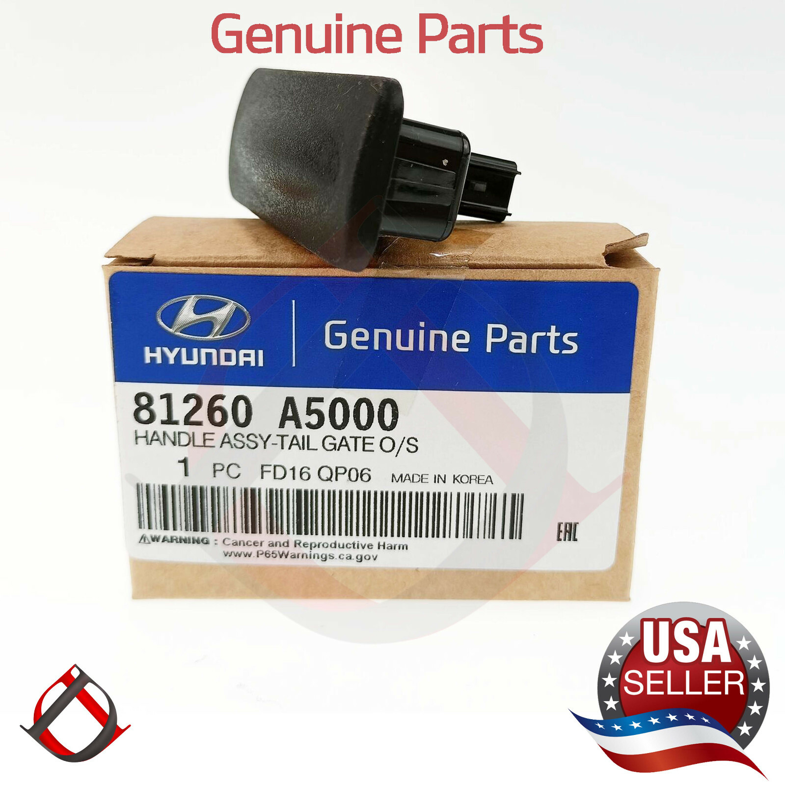 GENUINE Trunk Lid Lock Handle for 2013-2017 Hyundai Elantra GT ...