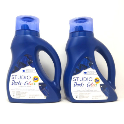 Lot Of 2 Tide Studio Darks + Colors Laundry Detergent, 40 fl oz New | eBay