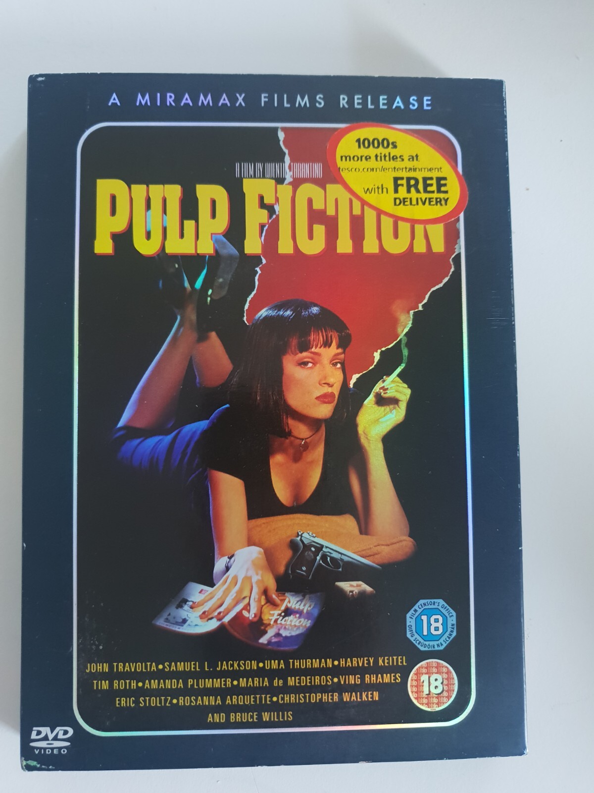 Pulp Fiction (Quentin Tarantino, Region 2 DVD, 2008) 8717418145040 ...