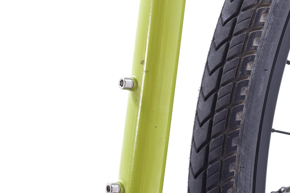 USED Surly Disc Trucker 60cm Steel Touring Bike Shimano 3x9 Speed Green ...