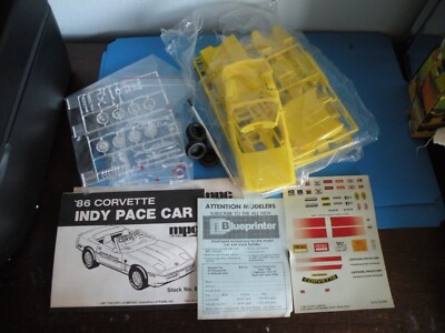 ERTL MPC Indy Pace Car Model kit 1:25 1987 #6214 Open no Box new W2 | eBay