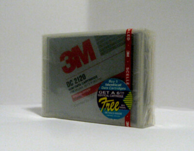 3M DC 2120 Mini Data Cartridge QIC-80 120 MB magnetic tape cartridge ...