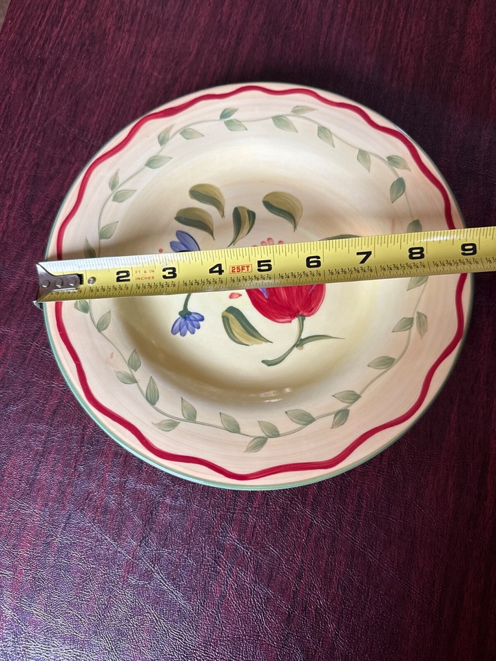 Pfaltzgraff Napoli Dishes, Floral Stoneware, Select Plate, Bowl or Cup ...