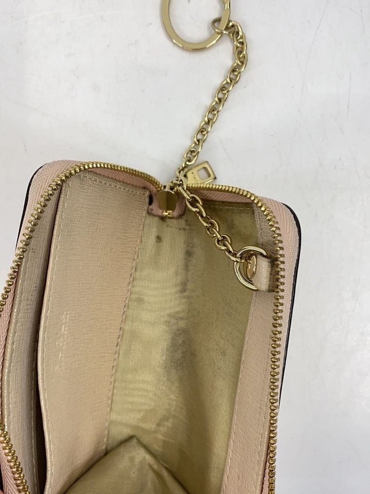 【US Duty Included】FURLA Key Case Pink Solid Color Women's WR00123 ...