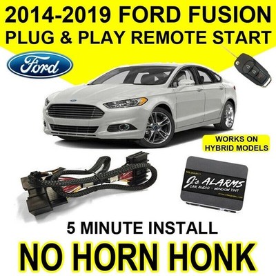 2014-2019 Ford Fusion Remote Start Car Starter Plug & Play Hybrid & Gas ...