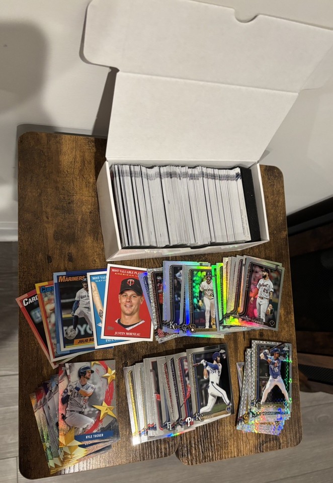 Lot of (300+) 2025 Topps Update Series Baseball Cards + Inserts! Free ...