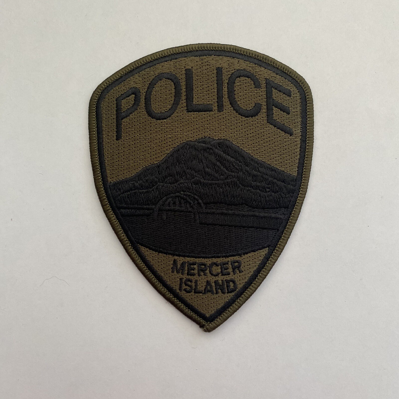 Mercer Island Police Patch, Subdued | eBay