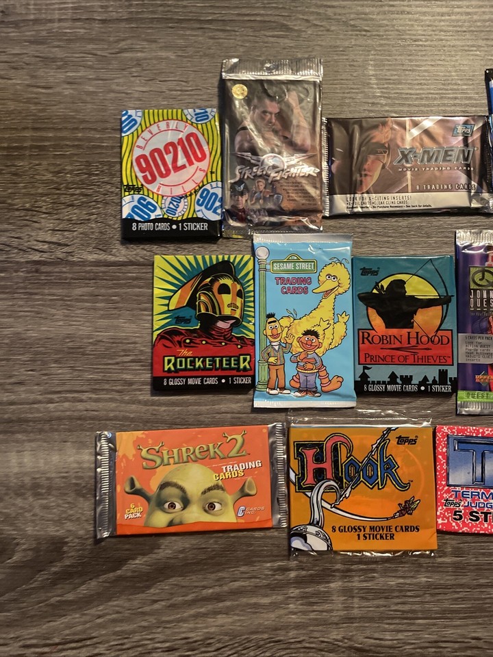 75+ Movie 🍿 Show Trading Cards In 11 Vintage Card Packs Limited ...