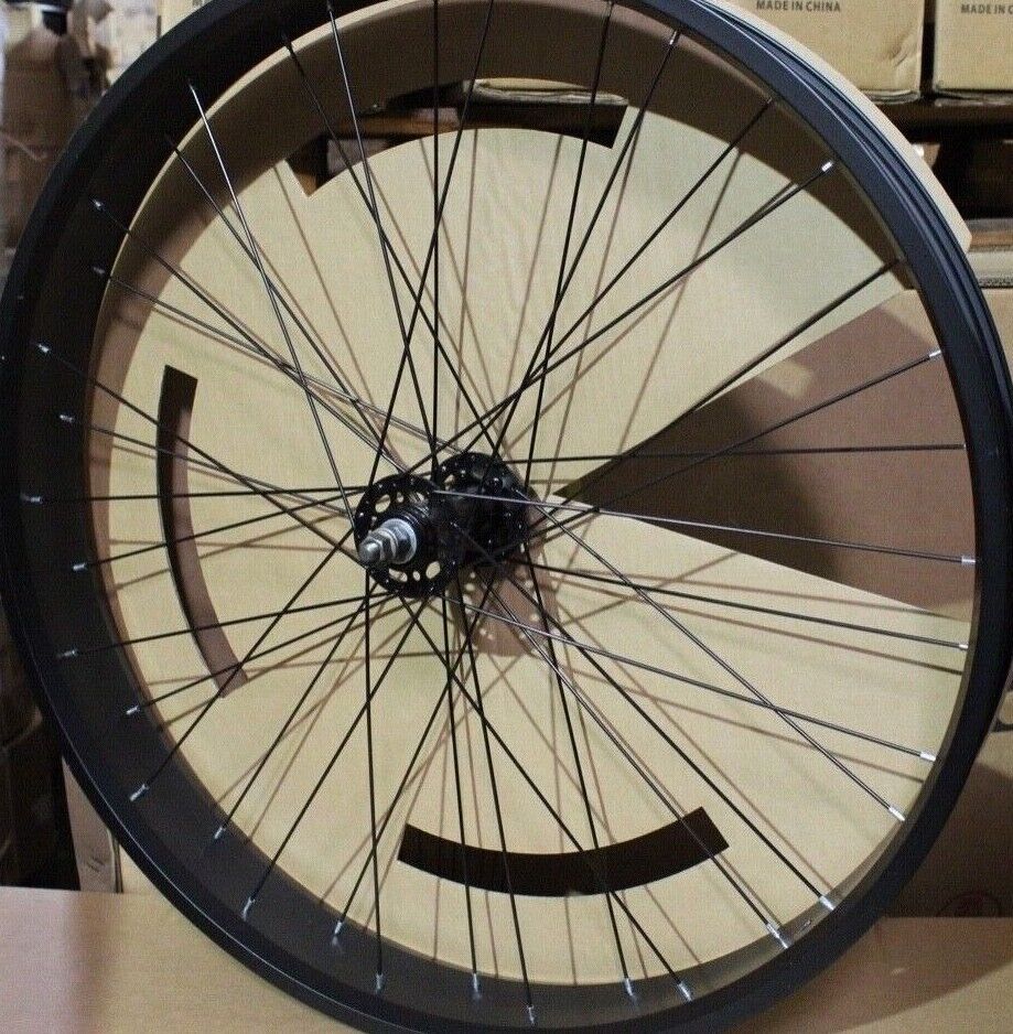 26"x3.0 Fat Bike Rims SET 26" x 75mm Wheels Rim Set 7 speed 36 spokes ...