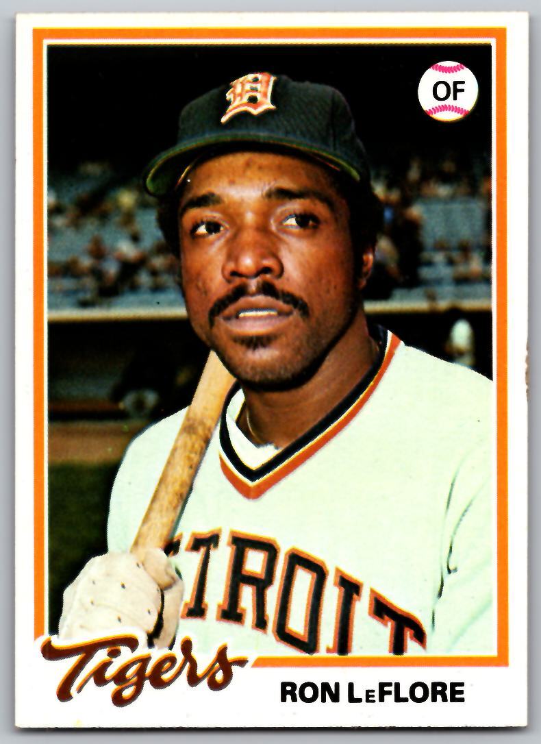 1978 Topps #480 Ron LeFlore Detroit Tigers | eBay