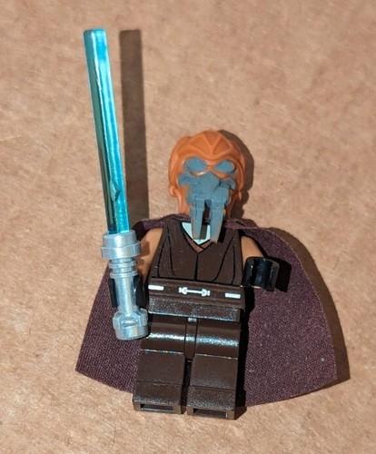 LEGO Plo Koon Minifigure w/ Cape 8093 7676 Star Wars - Kel Dor Jedi ...