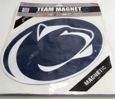 Penn State Nittany Lions Team Logo 12" Car / Refrigerator Magnet - NEW ...