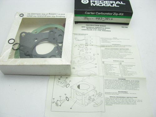 Carter 903-3016 TBI Gasket Rebuild Kit | eBay