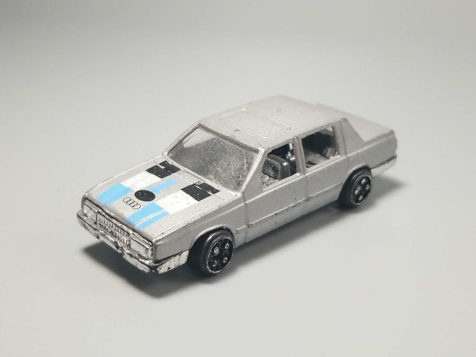Vintage 1980's VOLVO 760 GLE Silver 1/64 Summer Diecast w/ Audi Tampo ...