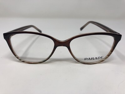 Parade Eyeglasses Frames PQ1779 Brown 53-16-140 Full Rim J663 | eBay