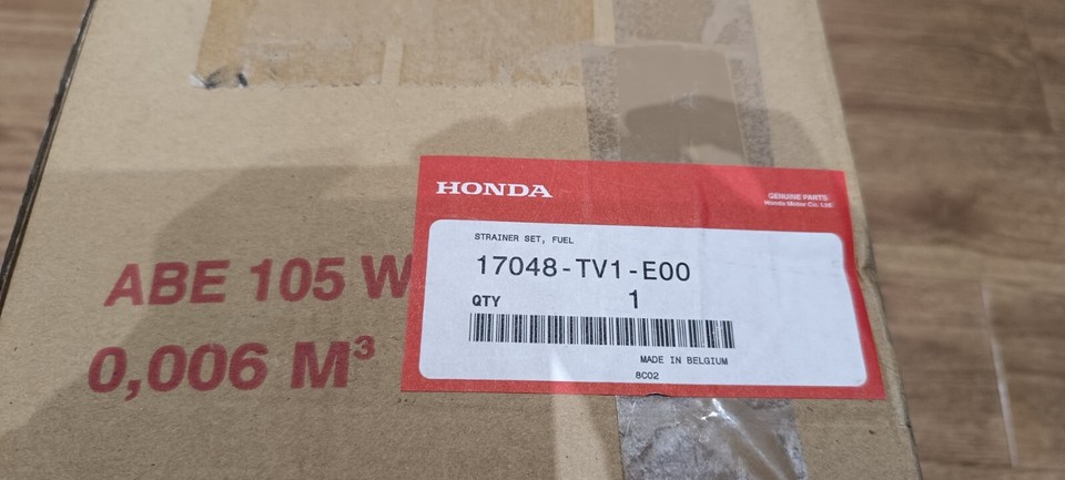 Genuine Fuel Filter Set Honda Civic 2012-2016 17048-TV1-E00 | eBay UK