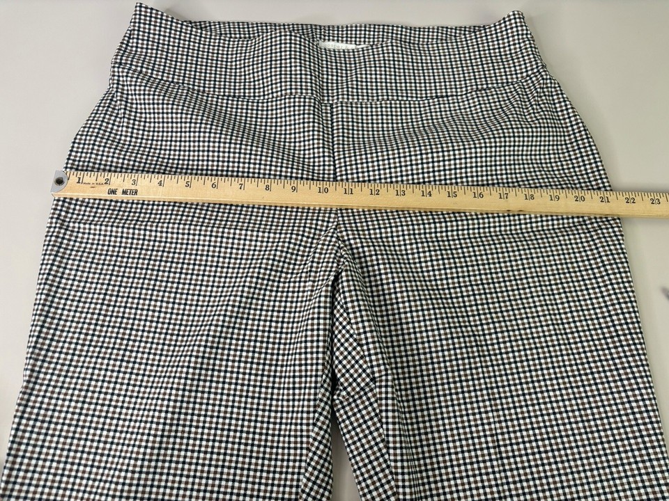 Cooper & Ella Sz 16 Check Plaid Mid Weight Pull-on Stretch Stretch ...