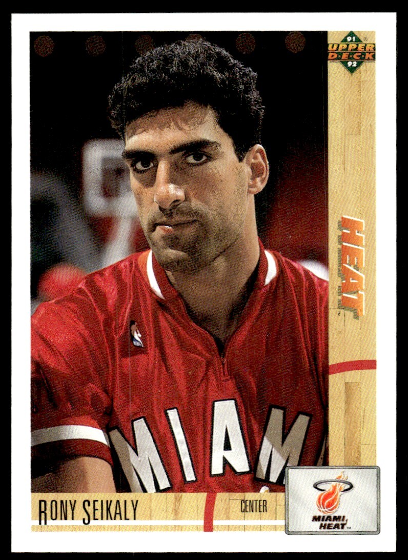 1991-92 Upper Deck Rony Seikaly Miami Heat #145 | eBay