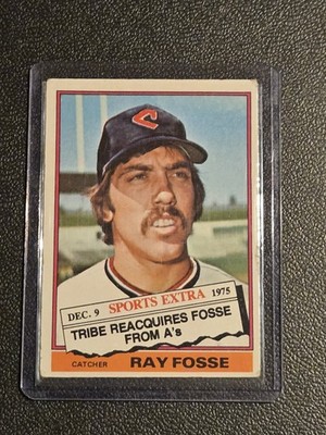 1976 Topps #554T Ray Fosse Traded | eBay
