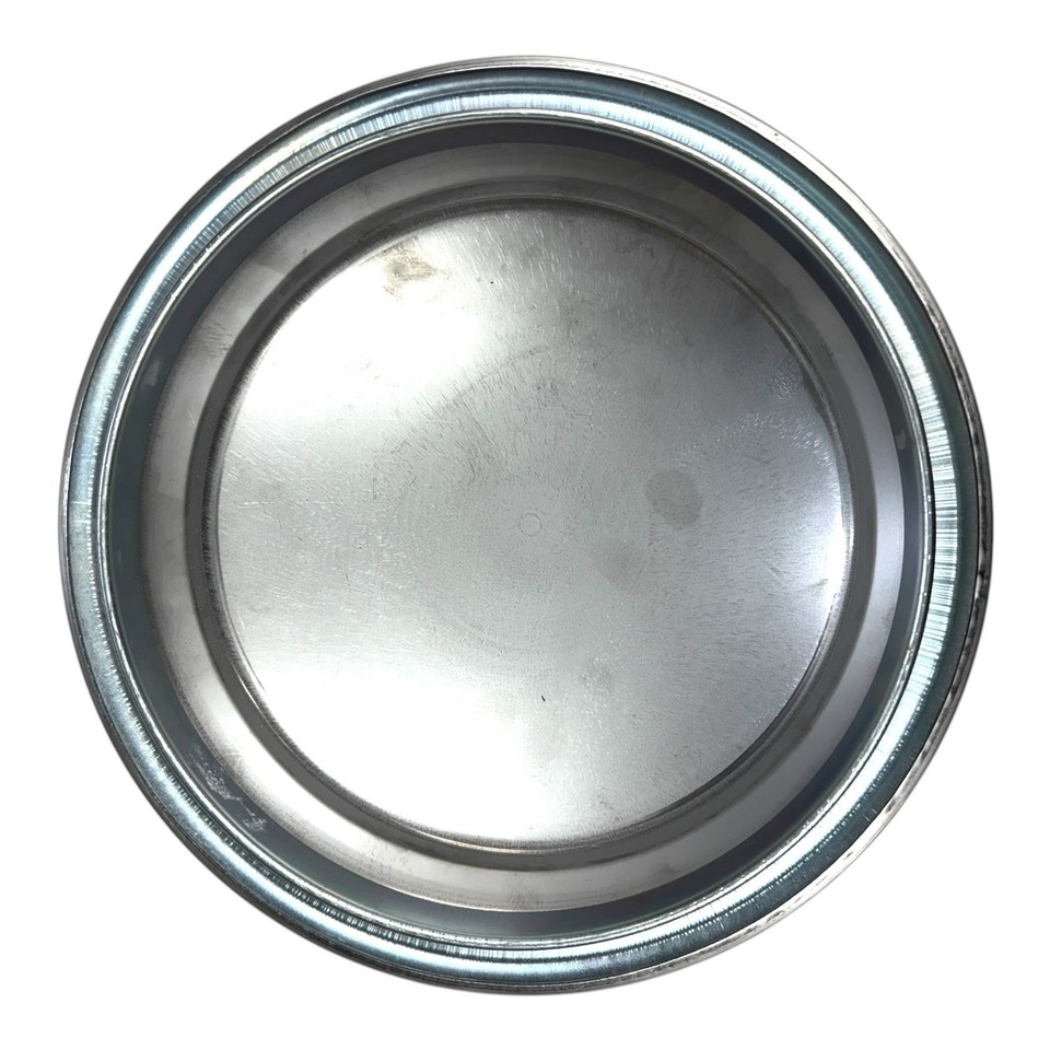 (Set/4) Stainless Hubcaps Plain Moon For 1940-48 Ford Car & 1940-56 ...