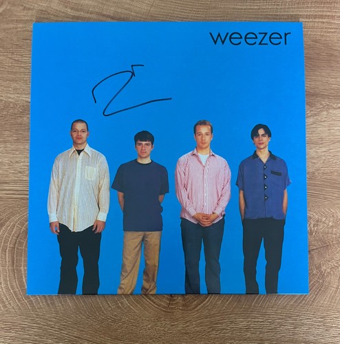 * RIVERS CUOMO * signed album * WEEZER * BLUE ALBUM * | eBay