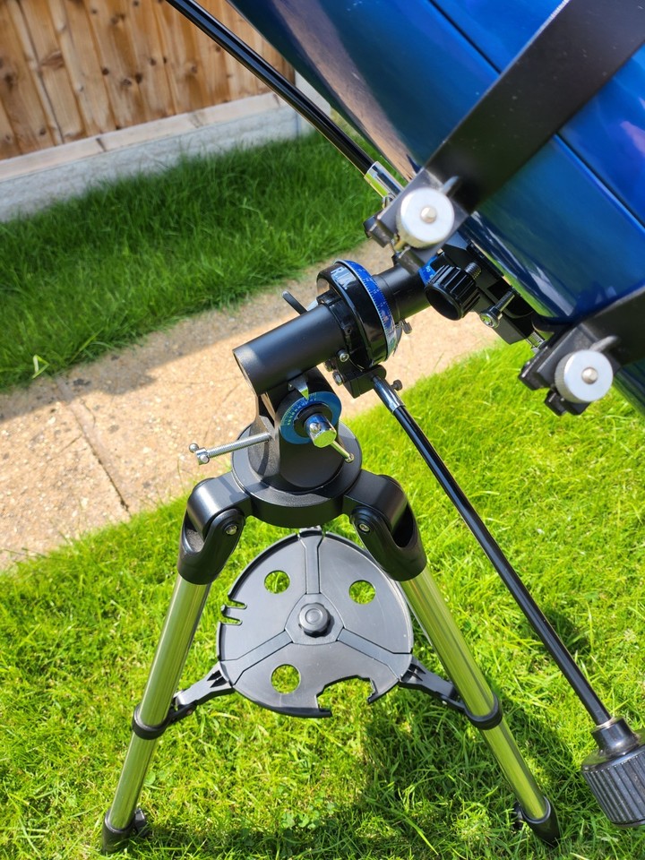 Meade Instruments Polaris 114 Reflector Telescope Blue - excellent ...