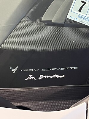 NEW C8 Corvette Zora Signature Windshield Decal | Custom | Bumper