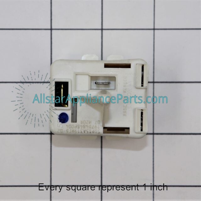 GE Refrigerator Compressor Relay and Overload Kit WR09X10107 | eBay