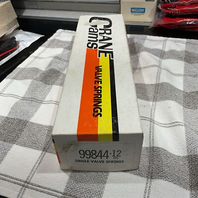 Crane Cams Valve Springs 99844 Single Valve Springs Set Of 12 | eBay