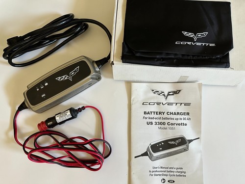 Corvette Battery Charger US 3300 Model 1051 GM OFFICIAL PRODUCT, Never ...