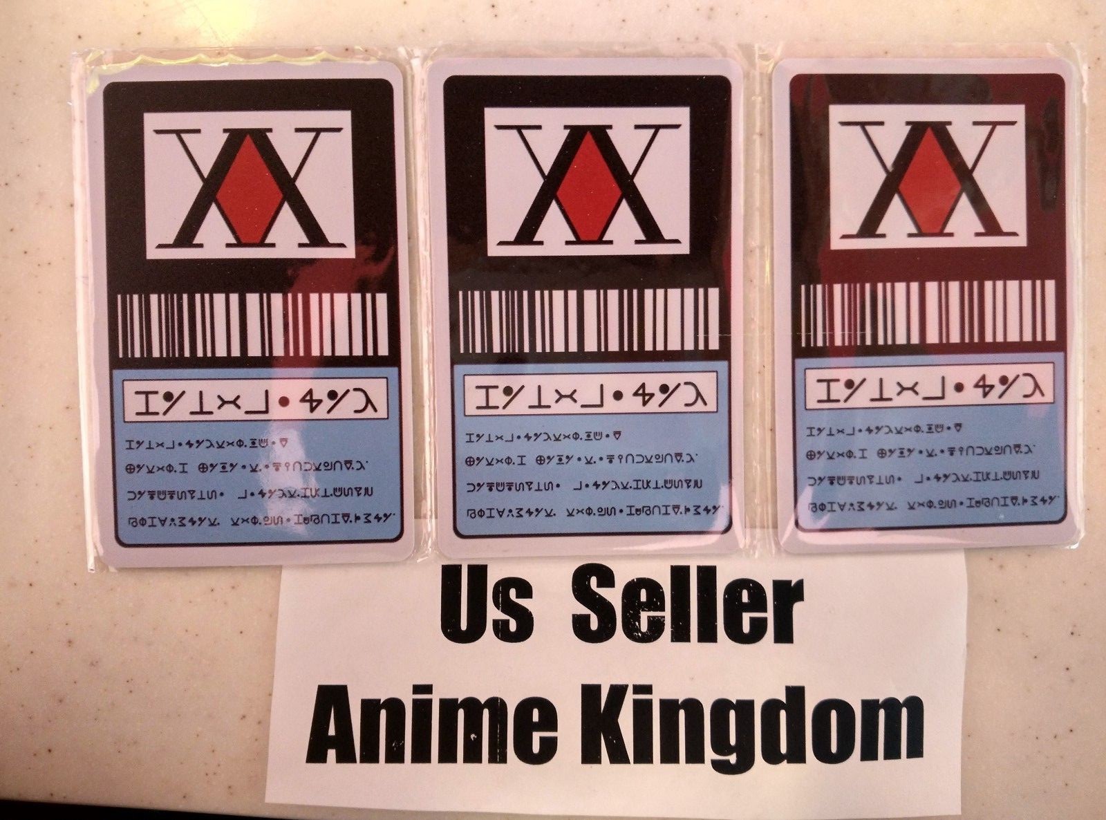 3 X USA Seller Anime Cosplay License Card 1 Star PVC Card | eBay