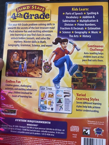 JumpStart 4th Grade (Microsoft Windows) for sale online | eBay