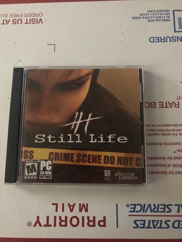 Still Life (PC, 2005) (Case, Manual, 2-Disc Game) Crime Mystery - DISC ...