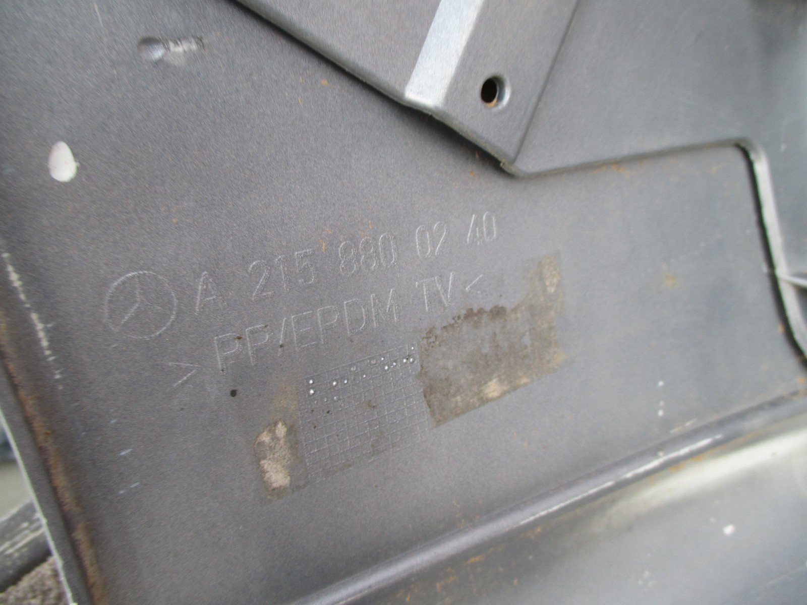 MERCEDES CL CLASS CL500 CL600 FRONT BUMPER COVER OEM 2000 2001 2002 01 ...