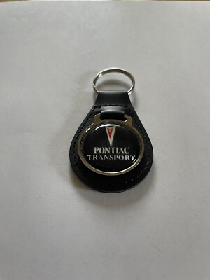 Pontiac Transport Keychain Pontiac Black Leather Key Chain | eBay