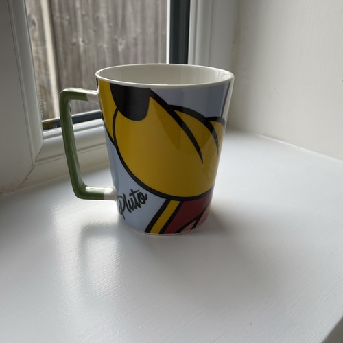 Disney Pluto Face Mug Square Handle | eBay UK