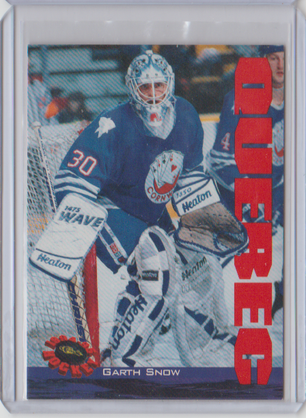 1994-95 Classic #84 Garth Snow Cornwall Aces / Quebec Nordiques | eBay