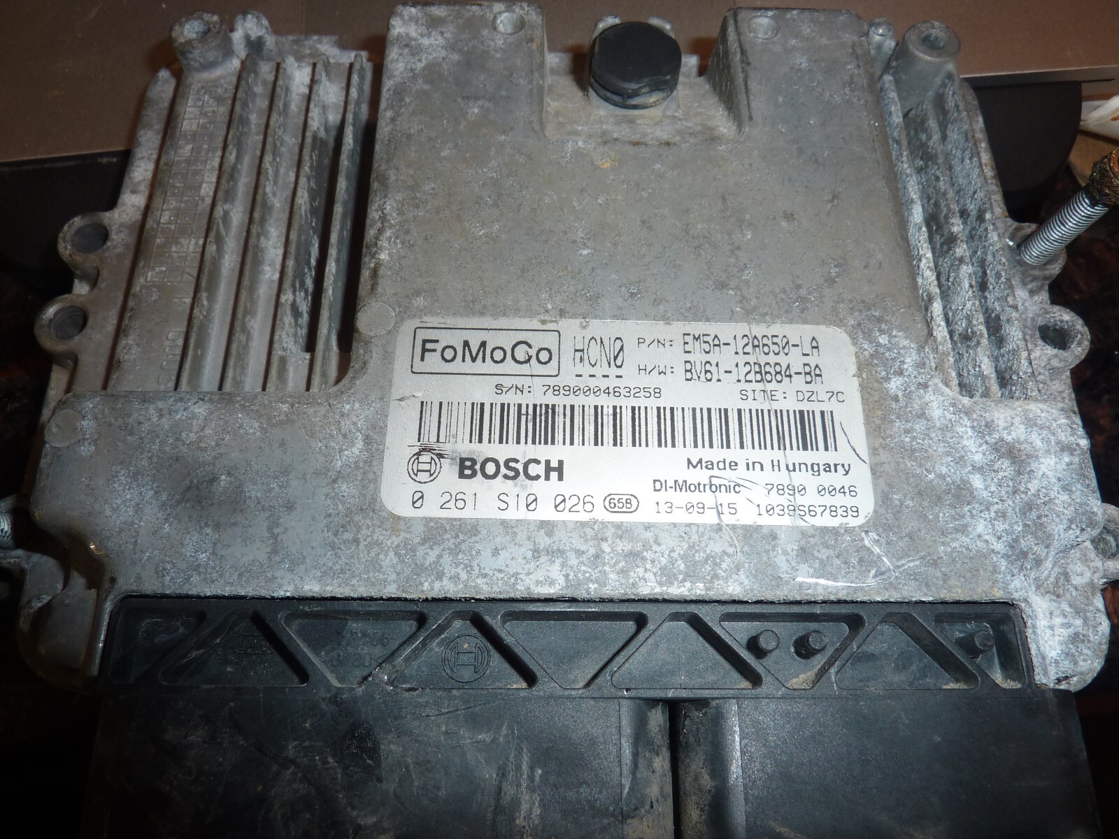 Ford Focus 2.0 Engine Control Module Unit ECU ECM OEM EM5A-12A650-LA | eBay