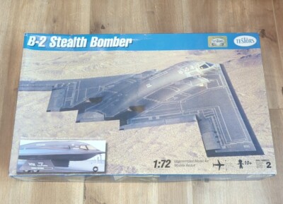 Testors 1:72 Scale B-2 Stealth Bomber Boxed Model Kit New Open Box ...