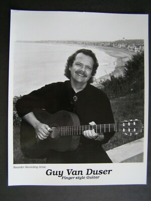 Vintage Glossy Press Photo undated Guy Van Duser American Folk & Jazz ...